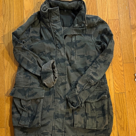 James Perse | Jackets & Coats | James Perse Camouflage Military Style ...